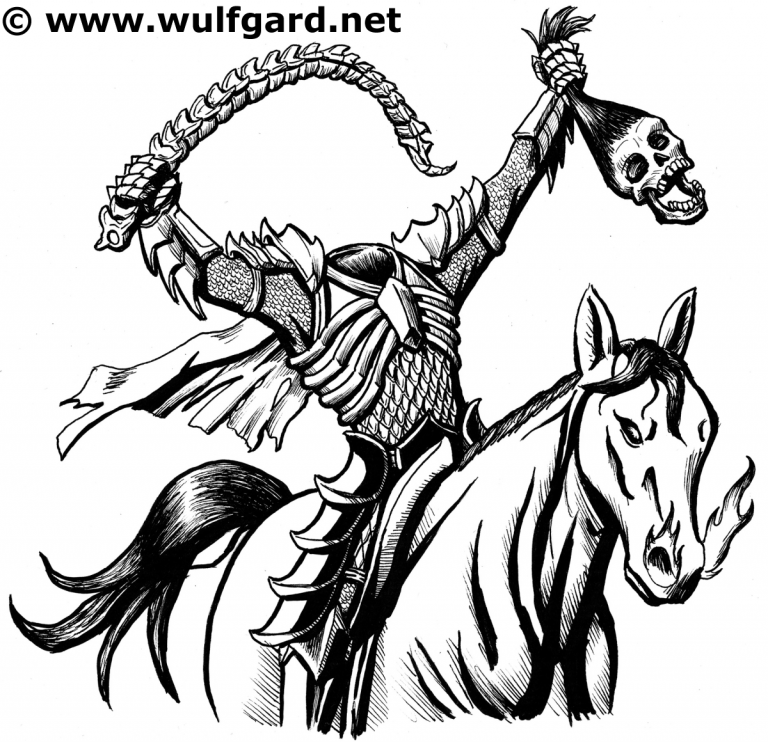 Folklore Fact – Headless Horseman/Dullahan – Maegan A. Stebbins ...