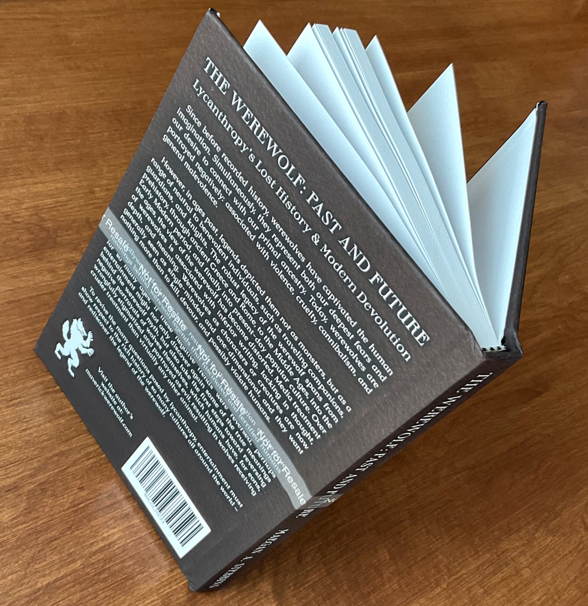 NONFICTION BOOK ANNOUNCEMENT – The Werewolf: Past and Future now ...